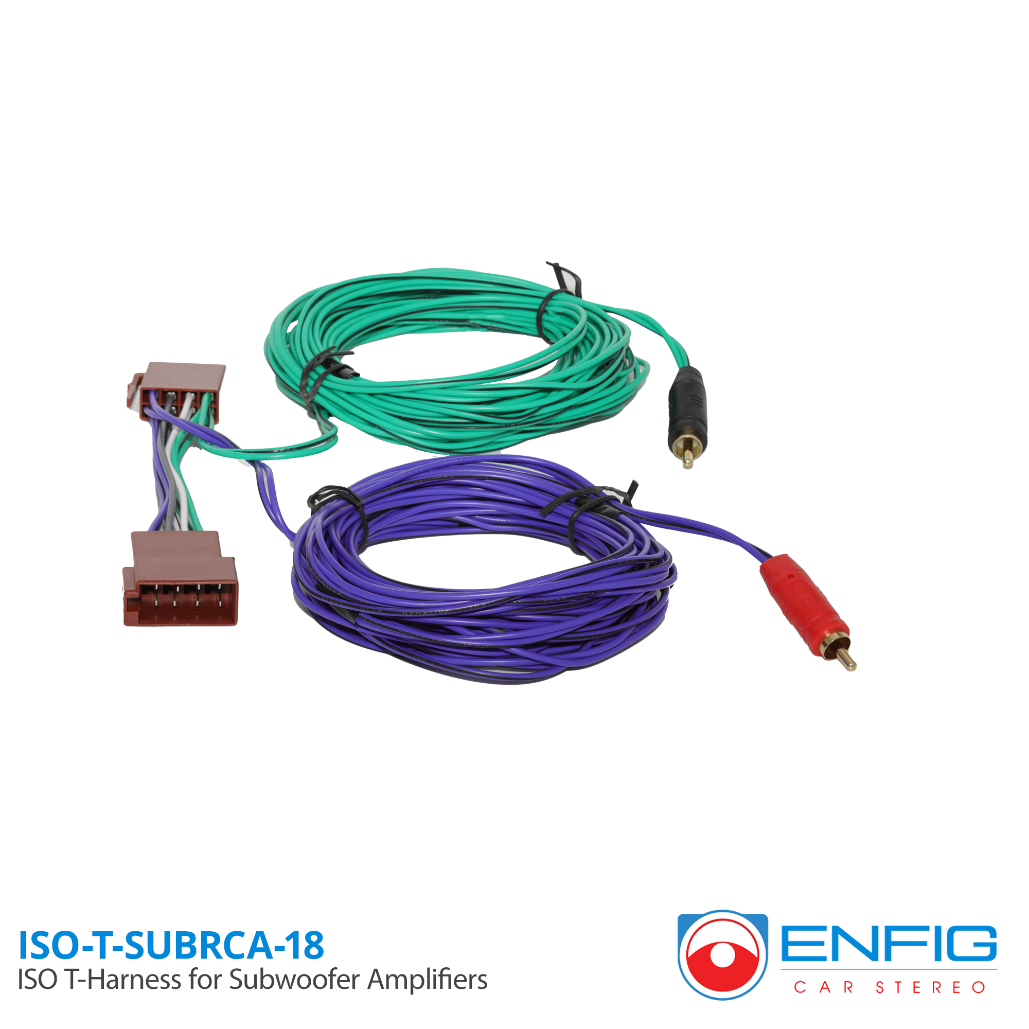 ENFIG ISO-T-SUBRCA-18 Subwoofer T-Harness - Enfig Car Stereo